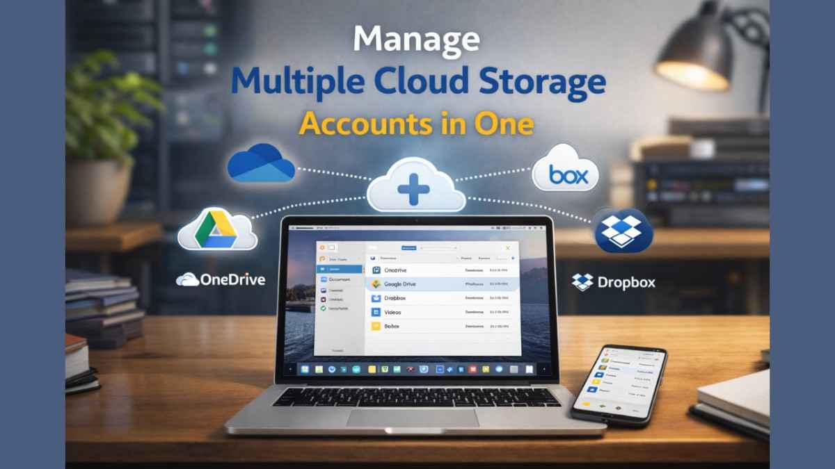 Manage Multiple Cloud Storage Accounts in One