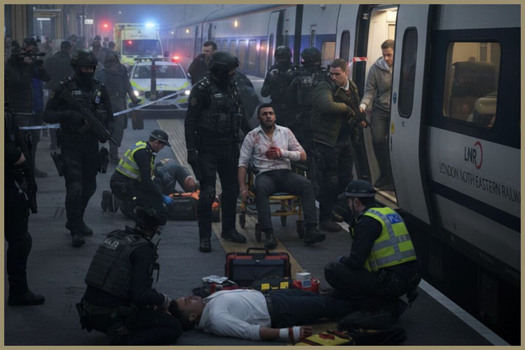 Train Attack Horror: Huntingdon Stabbing Incident and Aftermath